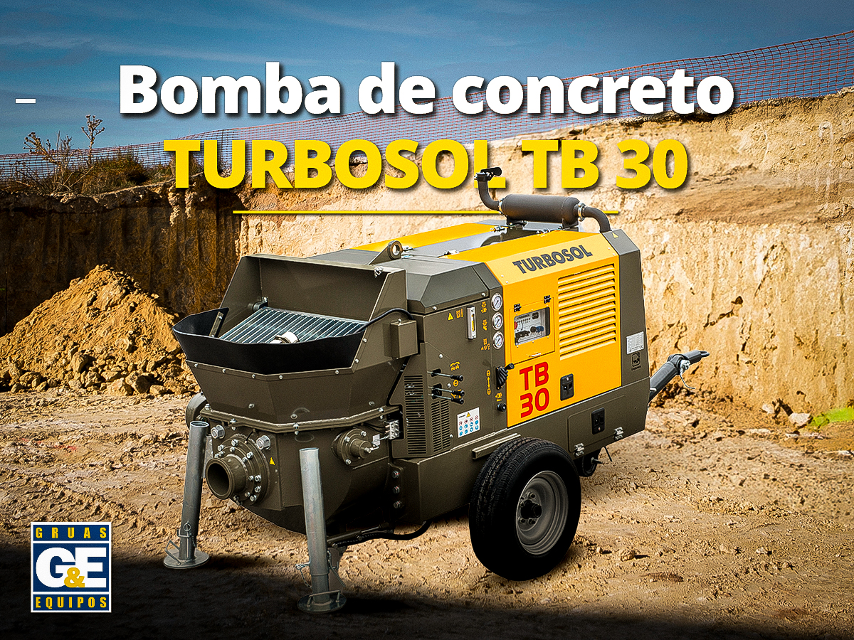 Bombas de Hormigón Turbosol TB 30 y TB 50: Tecnología avanzada para ...